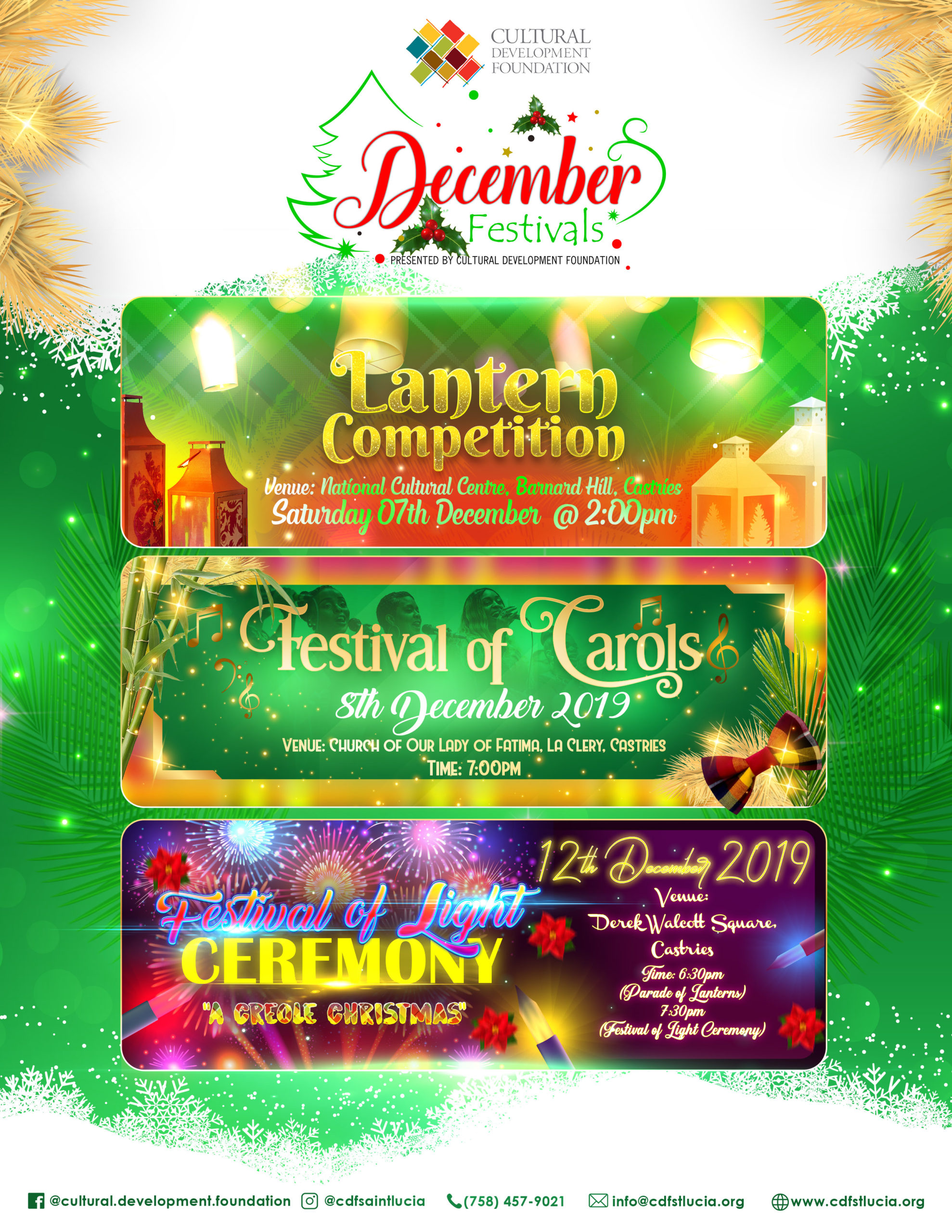 CDF Unveils Plans For December Festivals – Cultural Development ...