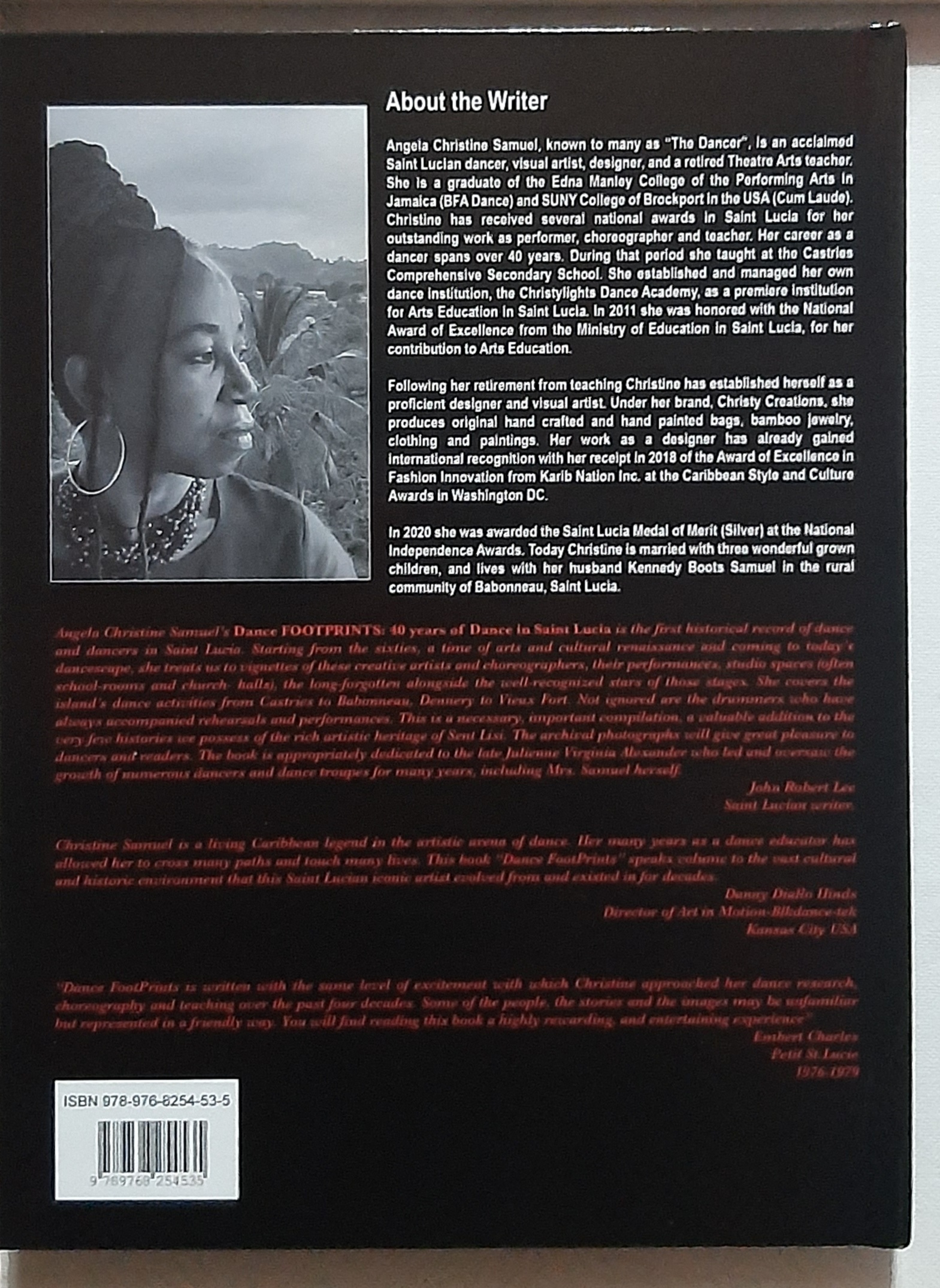 Christine Samuel debuts her book “Dance Footprints” – Cultural ...
